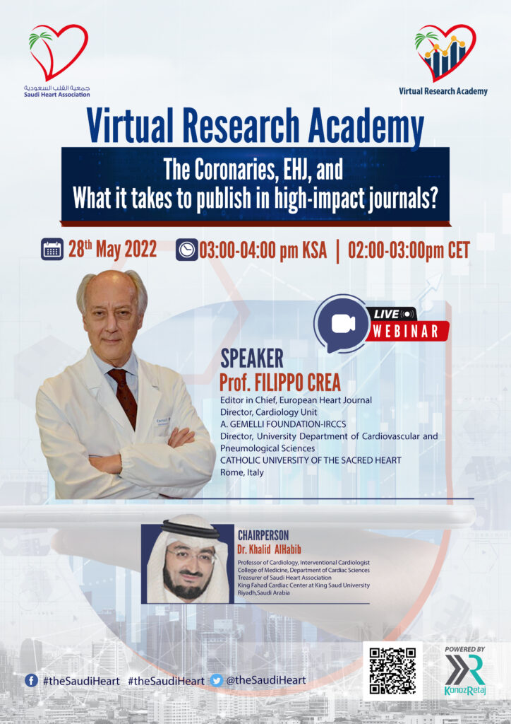 Virtual Research Academy | Saudi Heart Association